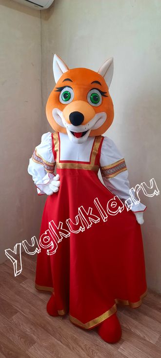 Ростовые куклы волки и лисы - Ростовая кукла Лиса