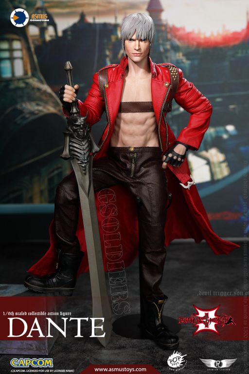 3 1 6 scale Action Figure Devil May Cry3 DMC3 The DANTE DMC301 Asmus Toys