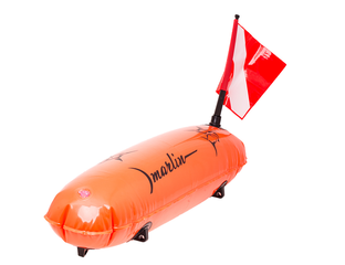 Буй Marlin TORPEDO PVC orange