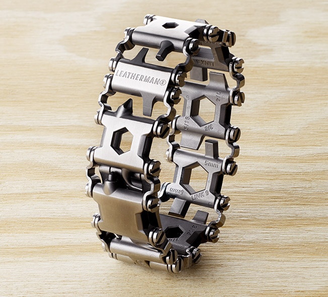 Тактический стальной БРАСЛЕТ - МУЛЬТИТУЛ LEATHERMAN TREAD (multi-tool ...
