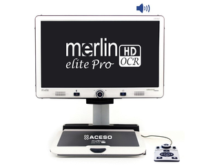 Видеоувеличитель электронный стационарный Merlin Elite Pro HD/OCR