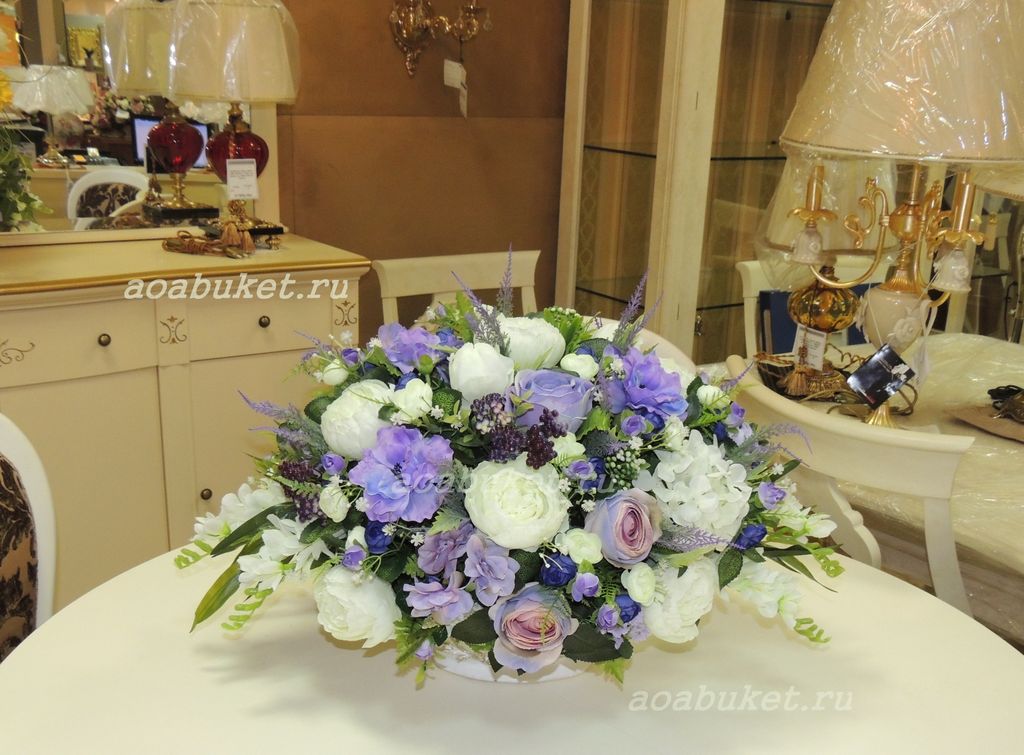 Композиции из искусственных цветов - Купить в интернет магазине ...