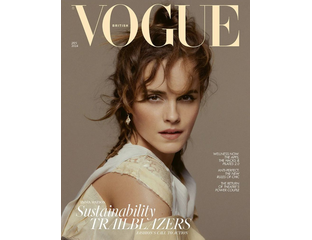 Vogue British January 2024 Emma Watson Cover Женские иностранные ...