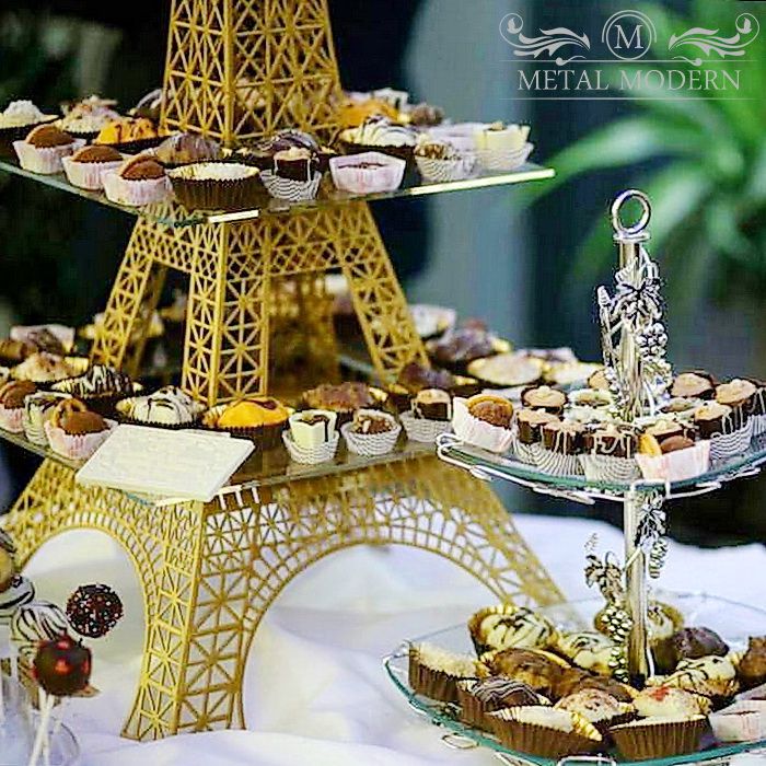 Подставка под Капкейки и Пирожные Эйфелева башня | Купить, цена, фото