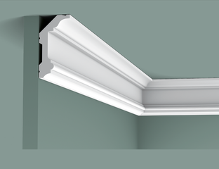 ORAC DECOR C321 полиуретановый карниз - бельгийская лепнина из полиуретана