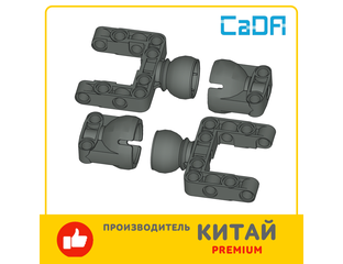 Blocks Ball LEGO Technic 4 STEEL BALL + 4 STEERING JOINT Caster 92911 ...