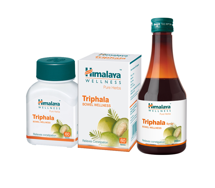 Аюрведические препараты - Трифала Хималаи (Triphala Himalaya), 60 кап.