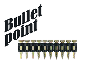 Гвозди по бетону усиленные Toua 3,05x19 тип CN EG Bullet Point