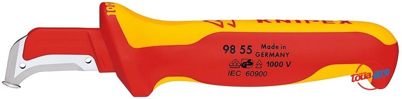 Инструмент для снятия изоляции - Нож для удаления изоляции KNIPEX KN-9855