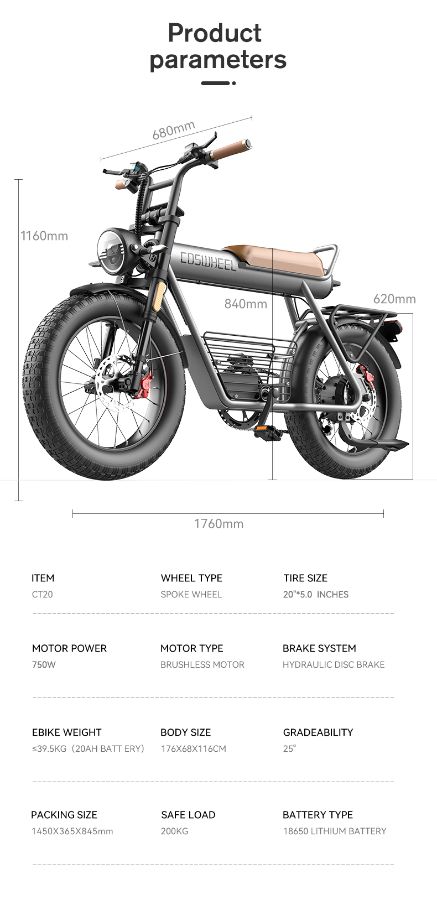 Купить Электровелосипед COSWHEEL CT20 по выгодной цене в Москве. ЖМИ!