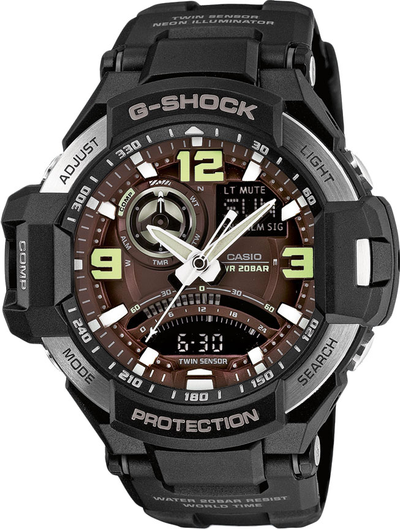 Часы Casio G-Shock GA-1000-1B купить в интернет-магазине 12chasov.ru