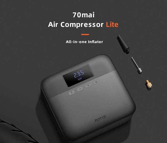 Автомобильный компрессор Xiaomi 70mai Air Compressor Lite (Midrive TP03)