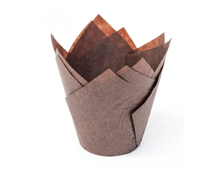 Форма бумажная "тюльпан" для капкейков/кексов 50*80мм купить в ...