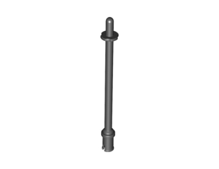 Bar 8L with Stop Rings and Pin Technic, Figure Accessory Ski Pole ...