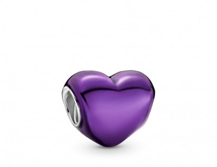 Шармы Пандора - ШАРМ MOMENTS ЛИЛОВОЕ СЕРДЦЕ Артикул 799291C01