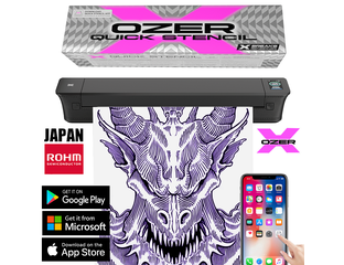 Заказать беспроводной принтер OZER X Wireless Quick Stencil Printer в интернет-магазине TatuShop