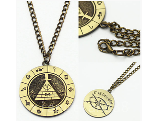 Сувениры - Кулон Gravity Falls Bill Cipher Circle Гравити фолз Круг ...
