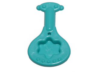 Minifigure, Utensil Trolls Mandolin / Lute, Medium Azure (65468a / 6287932)