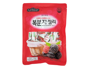 Ilkwang BLACKRASPBERRY JELLY / Конфета желейная со вкусом черной малины ...