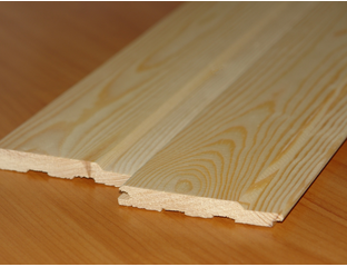 Купить цельную вагонку из сосны | Торговый дом «Строитель»