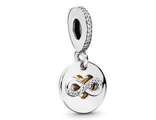 Подвески Пандора - Подвеска Сердце и бесконечность PANDORA ART. 796200CZ