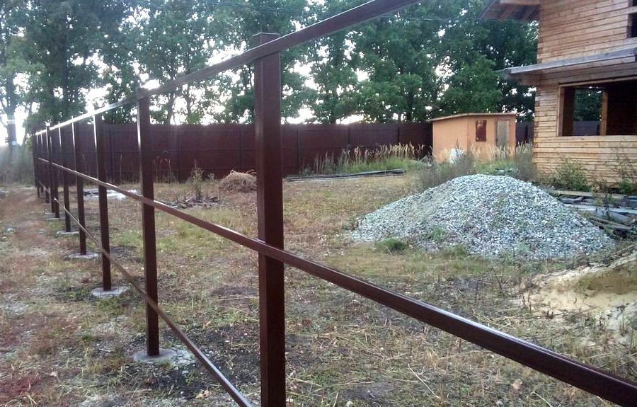 КАРКАС ДЛЯ ЗАБОРА с установкой | Новосибирск