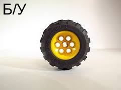 Wheel 36.8mm D. x 26mm VR with Axle Hole with Black Tire 56 x 30 R ...