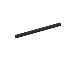 Hose, Rigid 3mm D. 6L / 4.8cm, Black (75c06 / 4495367 / 4546459 / 4640742)