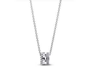 Браслеты Пандора - Кулон Pandora Signature с логотипом Артикул 392311C01