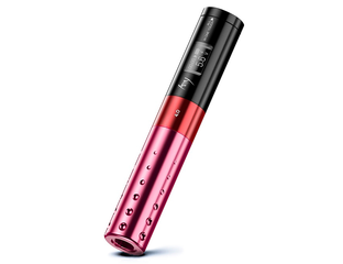 Беспроводная машинка для татуажа MAST Amy With 4MM Stroke pink