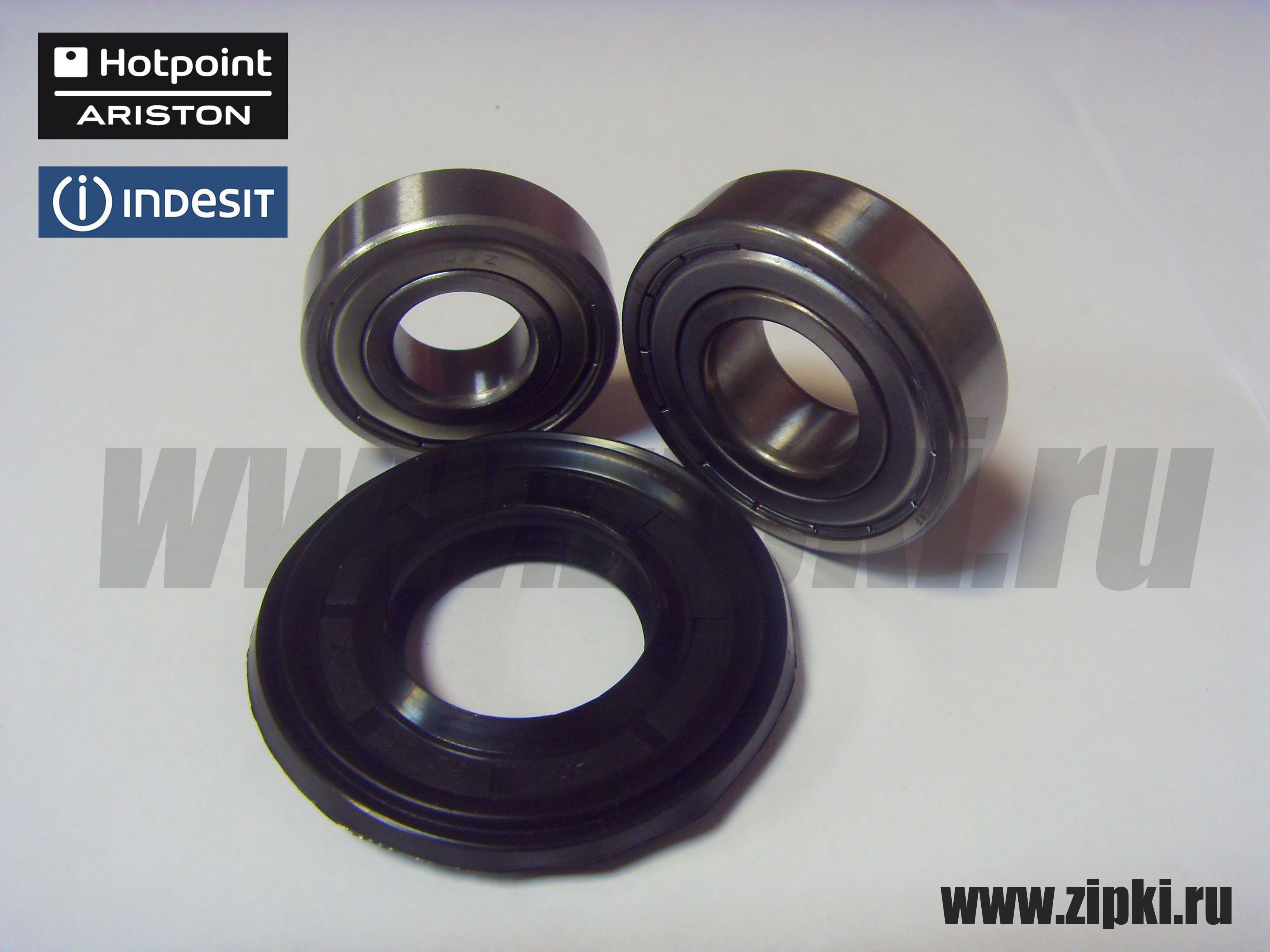 Комплект подшипников и сальника для стиральных машин Hotpoint-Ariston ...