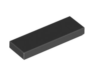 Tile 1 x 3, Black (63864 / 4558170)