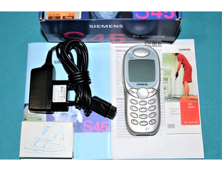Siemens S45 Diamond Silver - купить оригинал, полный комплект