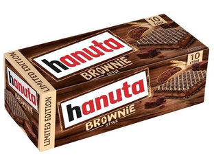 Ханута - заказать вафли Hanuta Brownie Limited Edition 220 гр оптом ...