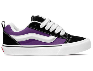 Кроссовки VANS KNU SKOOL BLACK/VIOLET в Екатеринбурге с Бесплатной ...