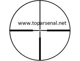 Russian optical scope Pilad VOMZ 4x32M LKG for sale