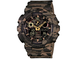 Часы Casio G-Shock GA-100CM-5A купить в интернет-магазине 12chasov.ru