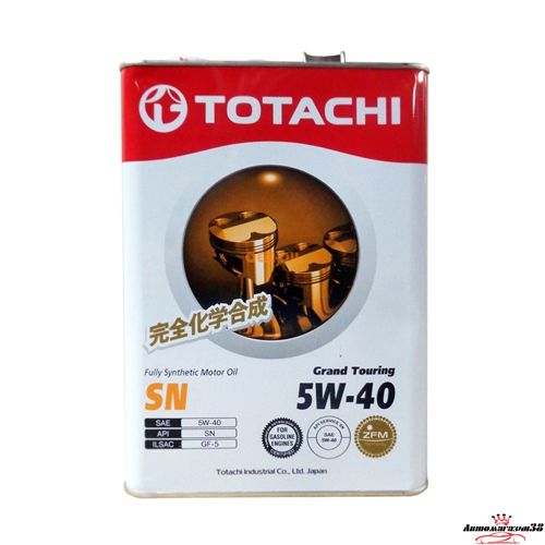 TOTACHI - TOTACHI Grand Touring F. Synt SN 5W-40 4л