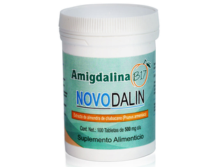 Novodalin Amigdalina, Амигдалин, витамин B17, 100 таблеток по 500 мг ...