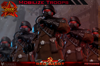 Советский призывник (Conscript, Red Alert 2) - КОЛЛЕКЦИОННАЯ ФИГУРКА 1/ ...