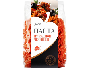 Безглютеновая паста из красной чечевицы "Fusilli", 300г (Образ жизни ...