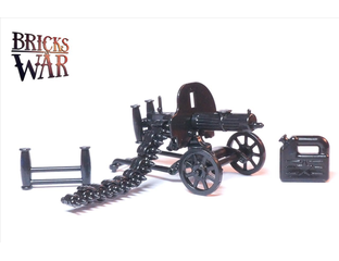 Советский пулемет Максима для Лего фигурок (цвет - черный) | Lego Maxim ...