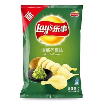 Чипсы Лейс со вкусом Васаби 70гр - купить чипсы Lays оптом в Москве ...