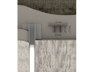 Купить Декоративный стеновой профиль Pro Design 534 Не анодированный ...