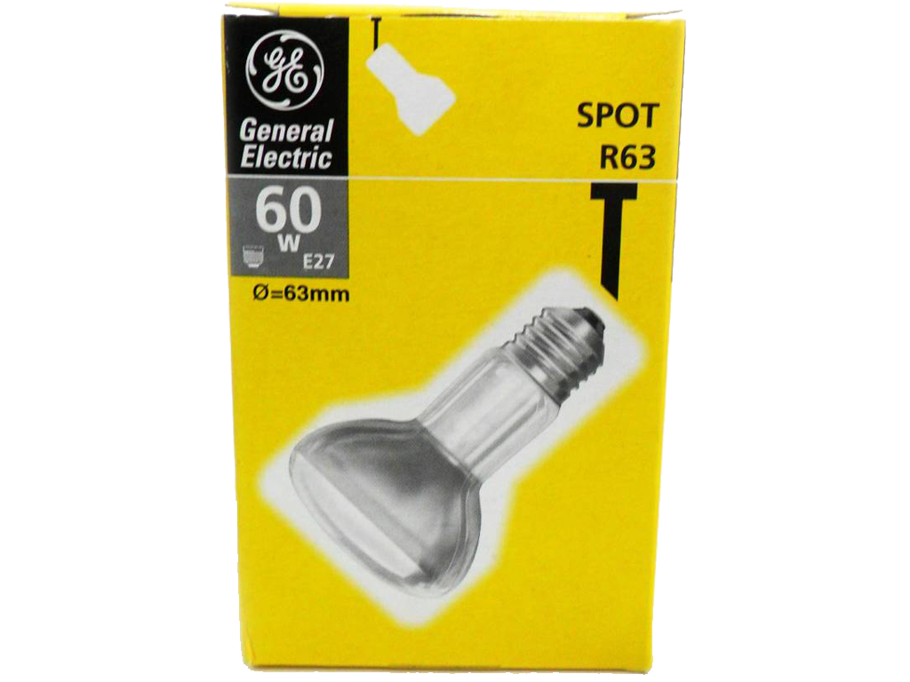 Зеркальные лампы накаливания - General Electric Spot R63 40w 30° 230v ...