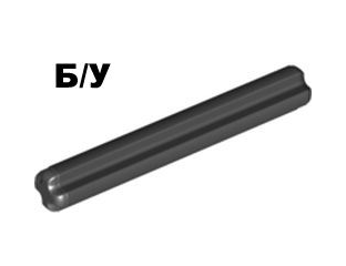 Technic, Axle 4L, Black (3705 / 370526) - Б/У