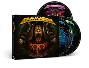 Gamma Ray - 30 Years: Live Anniversary CD DVD диск
