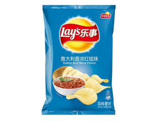 Lays - Чипсы Лейс со вкусом Итальянского мясного соуса 70гр (22 шт ...
