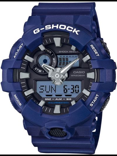 Часы Casio G-Shock GA-700-2A купить в интернет-магазине 12chasov.ru
