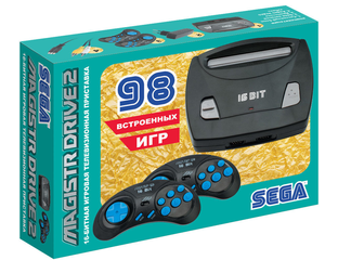 Приставки (Консоли) - SEGA Magistr Drive 2 Little (98 встроенных игр)